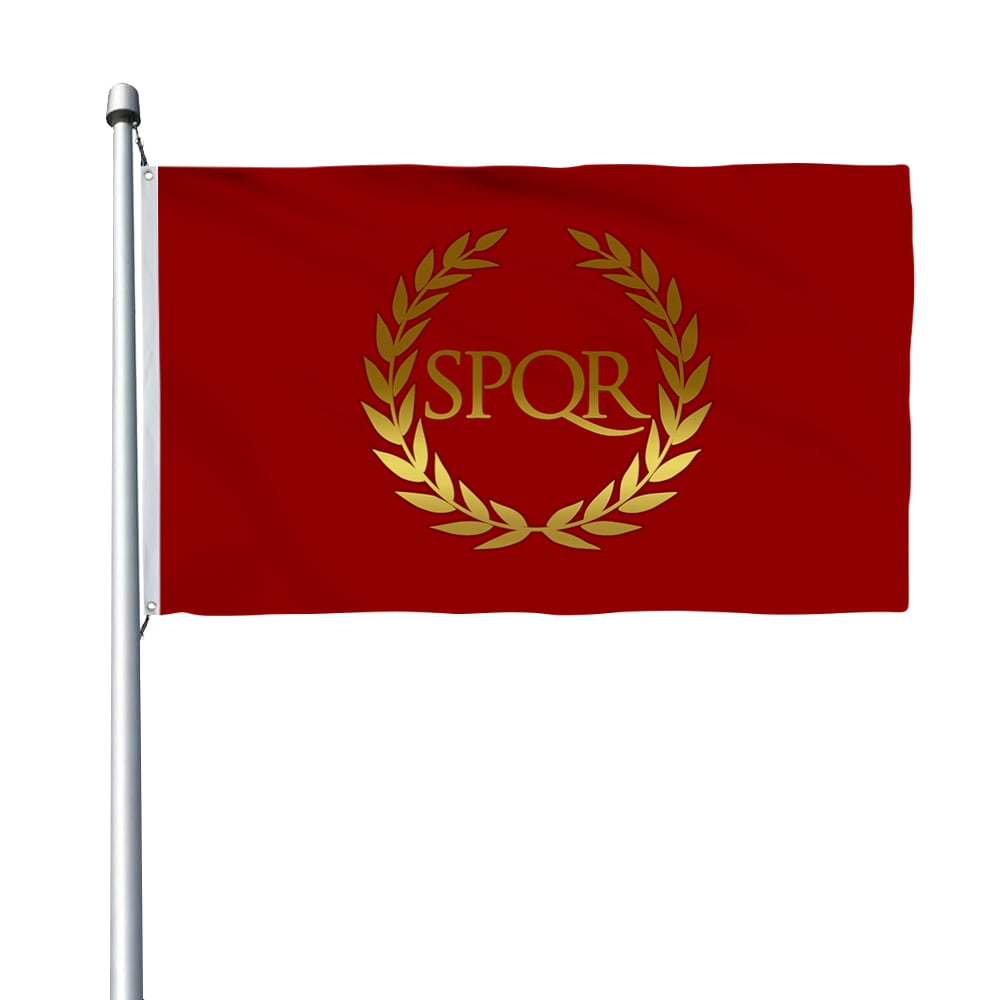 Aihccy Roman Empire Flag with Brass Grommets Size - 3x5Ft - Walmart.com