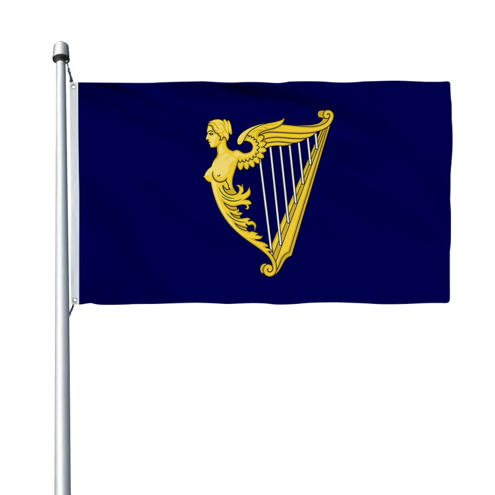 Aihccy Royal Standard of Ireland (1542–1801) Flag with Brass Grommets Size - 3x5Ft - Walmart.com