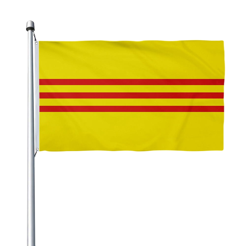 Aihccy Vietnam Old Flag with Brass Grommets Size - 3x5Ft - Walmart.com
