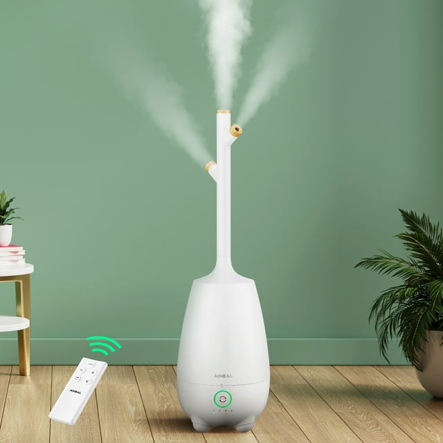 Aiheal 5L Ultrasonic Humidifier, Smart Mode, Essential Oil Diffuser ...