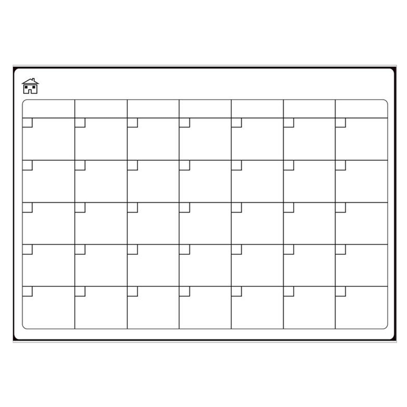 Aihimol Calendar Magnetic Dry Erase Calendar Whiteboard Calendar for ...
