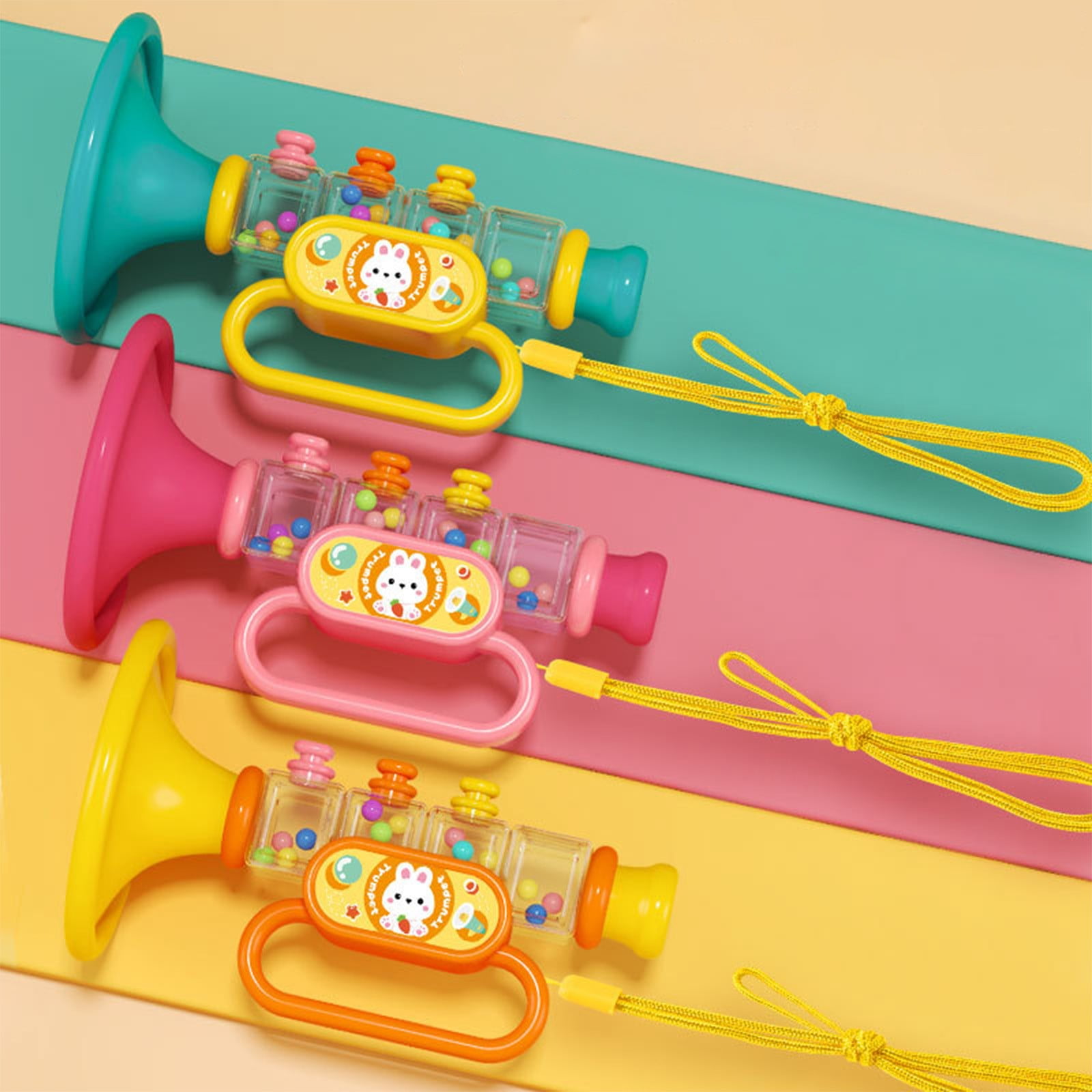 Aihimol Children's Cute Trumpet Toy - Horn Toys For Baby Over 2 Years ...