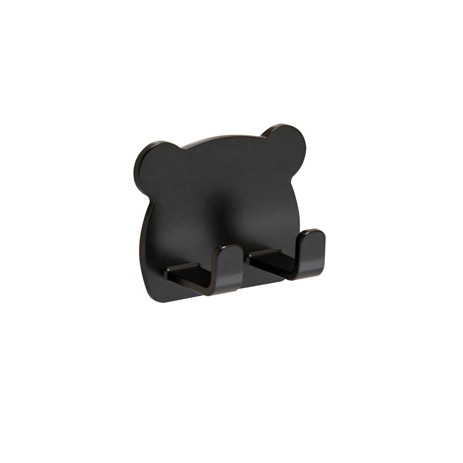 Aihimol Cute Bear Hooks Plastic Double Row Wall Hooks,Key Towel Clothes ...