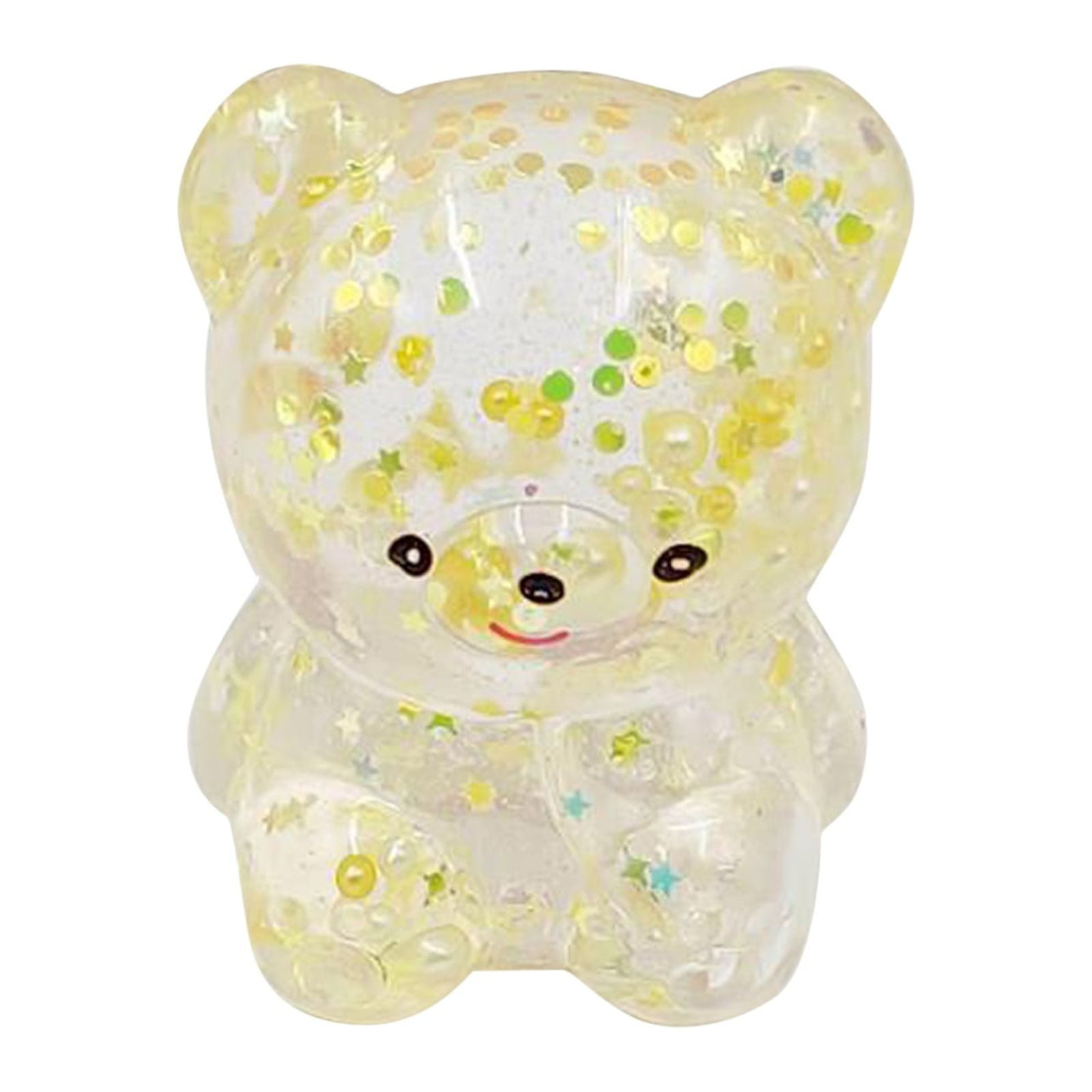 Aihimol Cute Sequin Bear Decompression Anxiety Fidget Relief Sensory ...