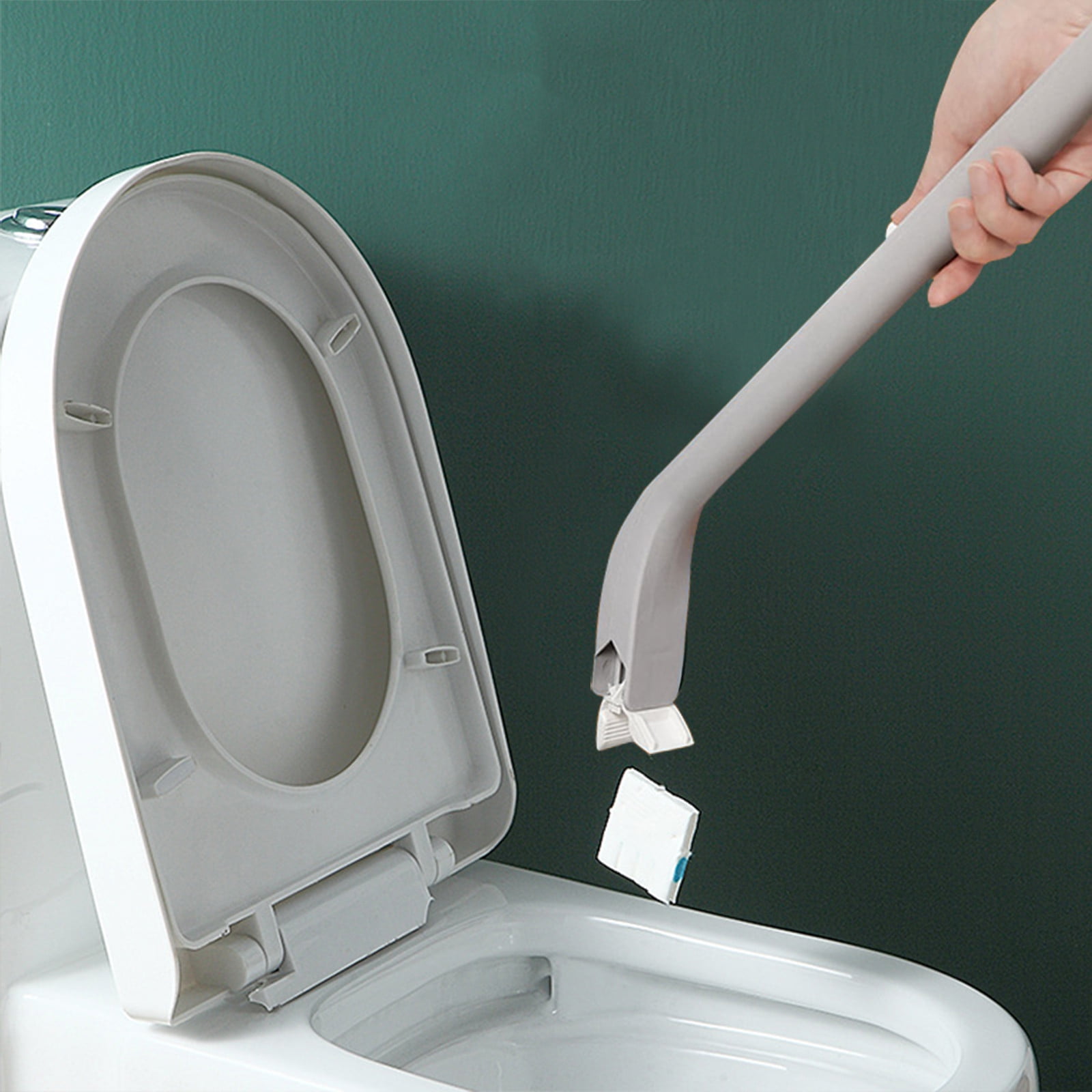 Aihimol Disposable Disposable Toilet Brush With No Dead Ends And 6 Of ...
