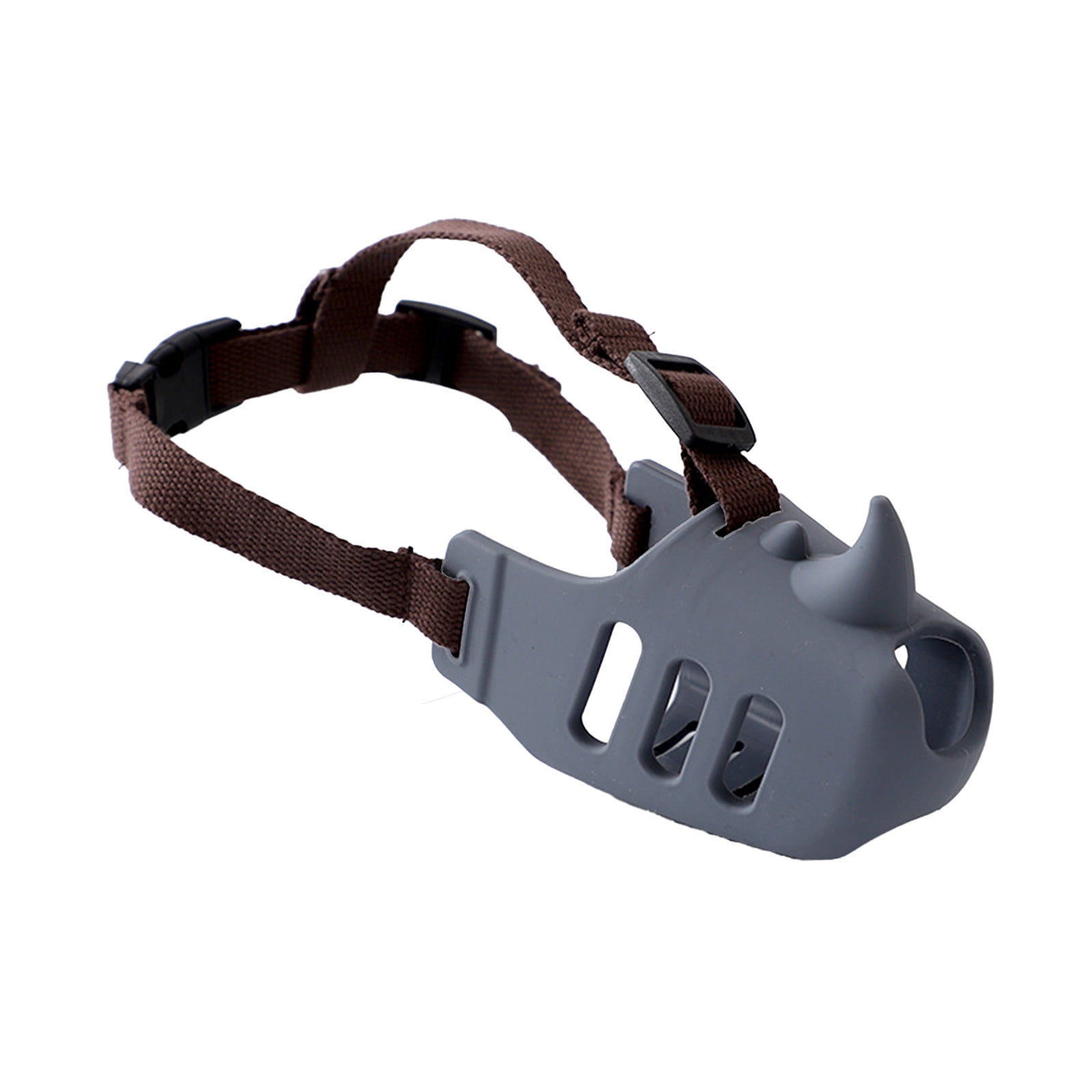 Aihimol Dog Muzzle,Soft Muzzle for Small Medium Dogs Poodle Dachshund,Breathable Silicone Cage ...