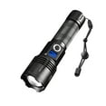 Aihimol Flashlight Electric Torch Light Source Lamp LED Power Display ...