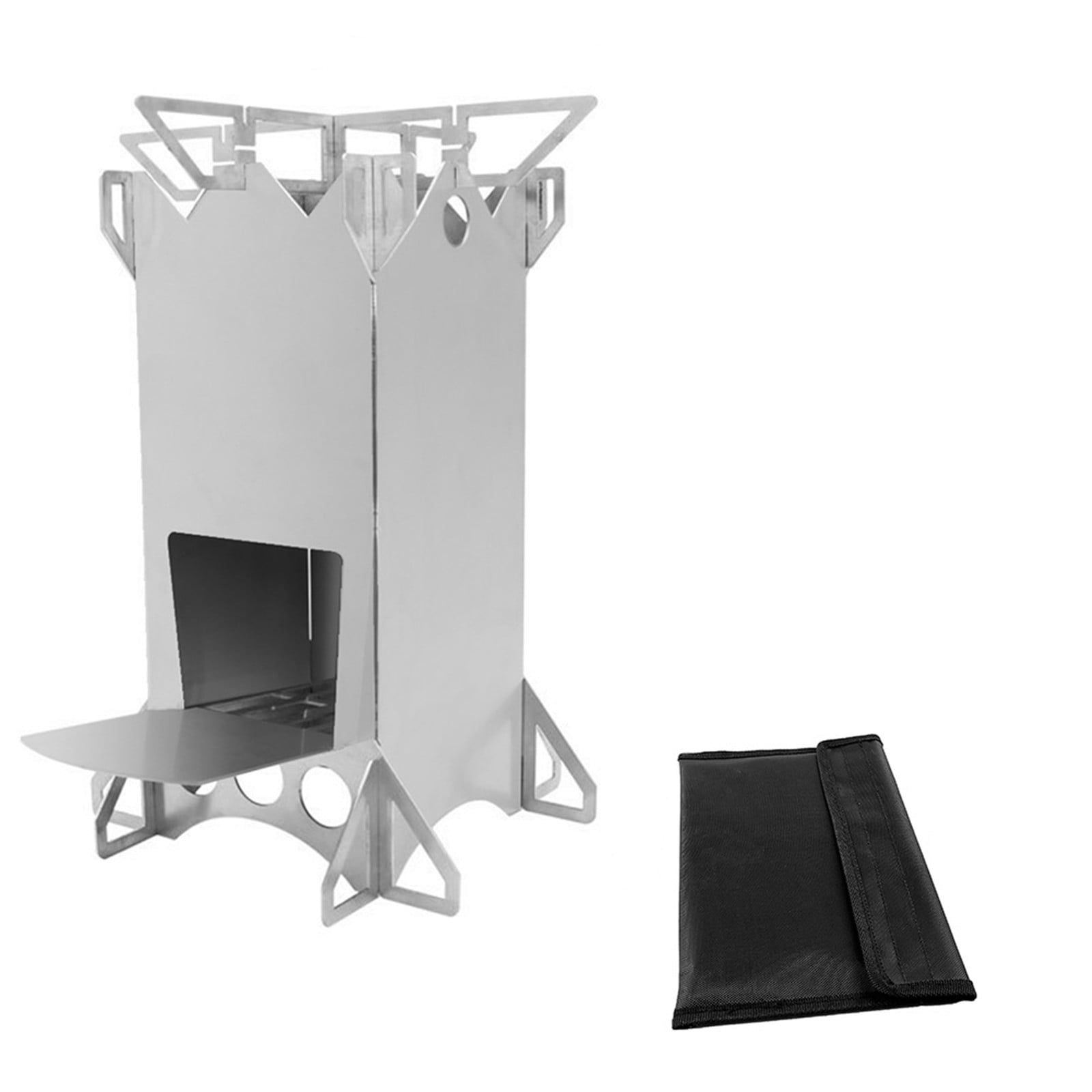 Aihimol Folding Portable Barbecue Charcoal Grill, Barbecue Desk ...