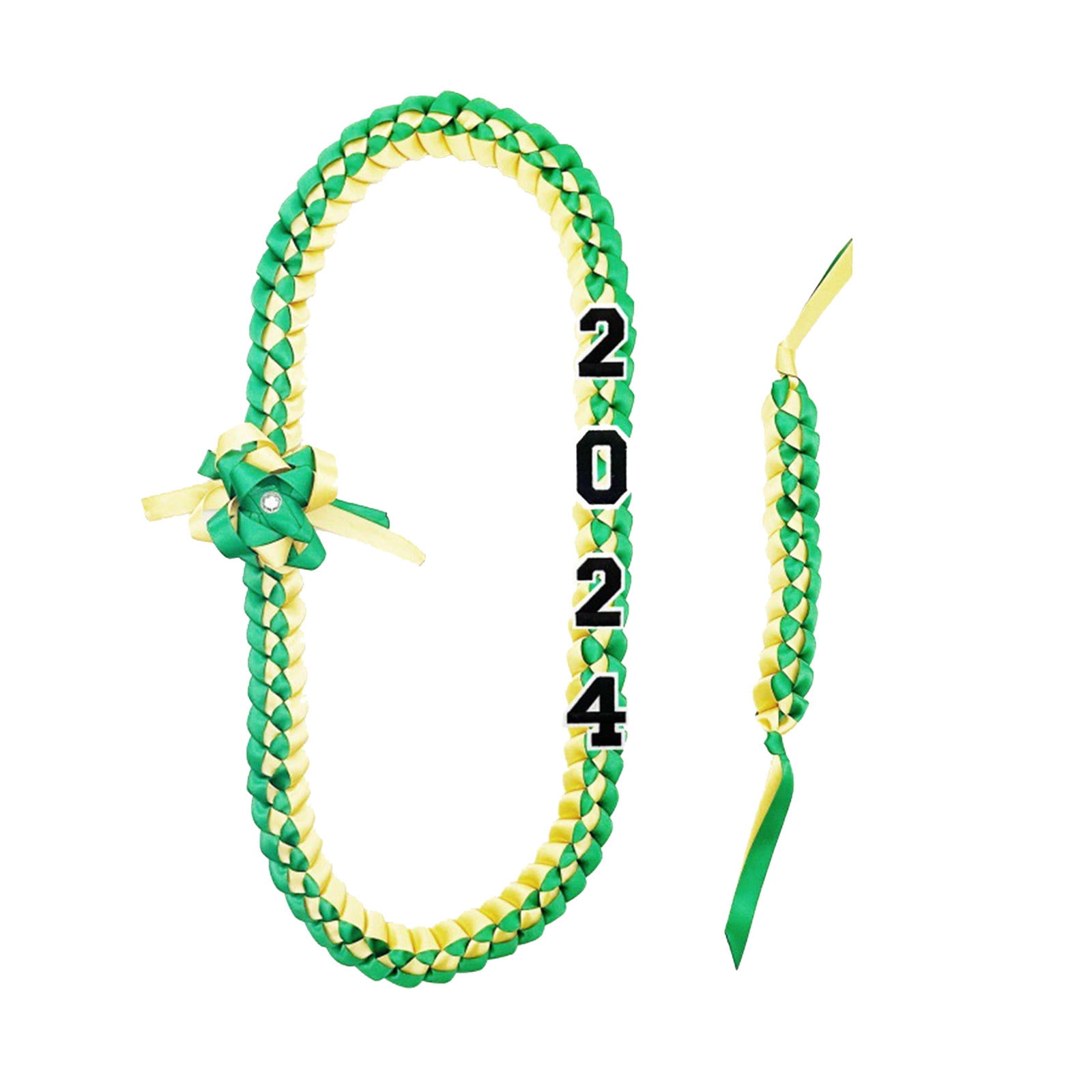 Aihimol Graduation Ribbon Leis Braid Color Congrats Graduates Leis ...