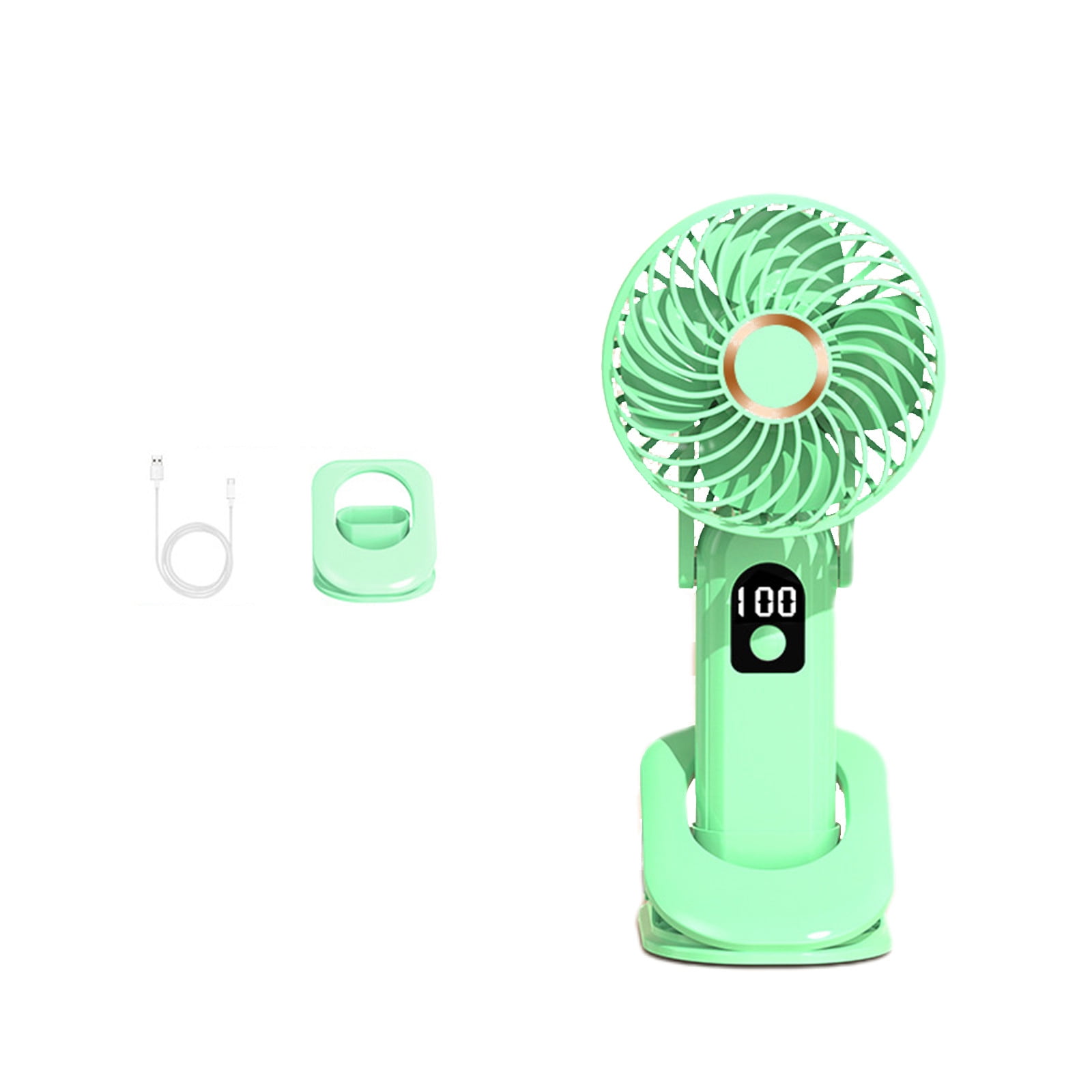 Aihimol Handheld Fan Desktop Portable USB Charging Gift Summer Small ...