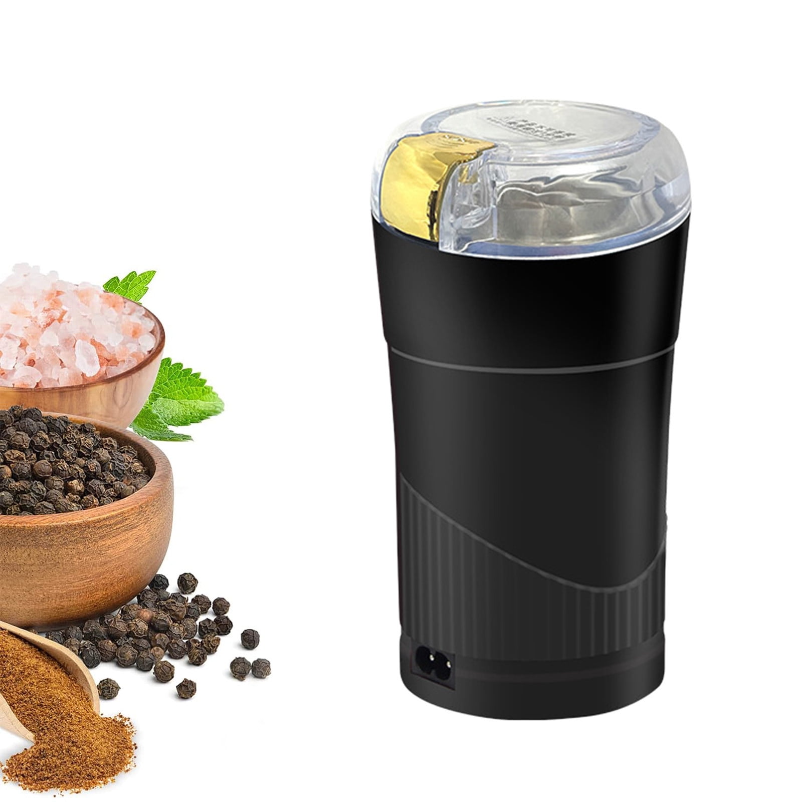 Aihimol Herb Grinder Electric Spice Grinder, Herb Spice Coffee Grinder ...