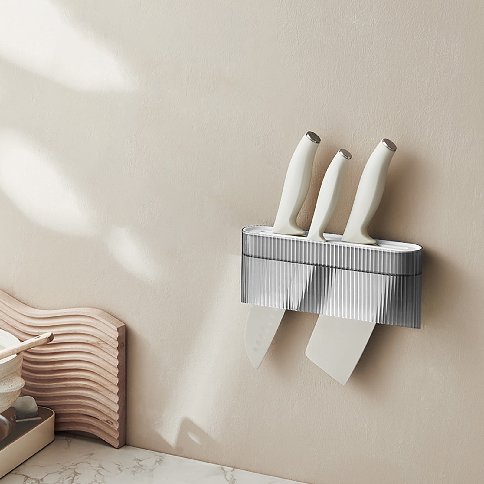 Aihimol Kitchen Knife Block Without Knives Kitchen Knives Holder ...