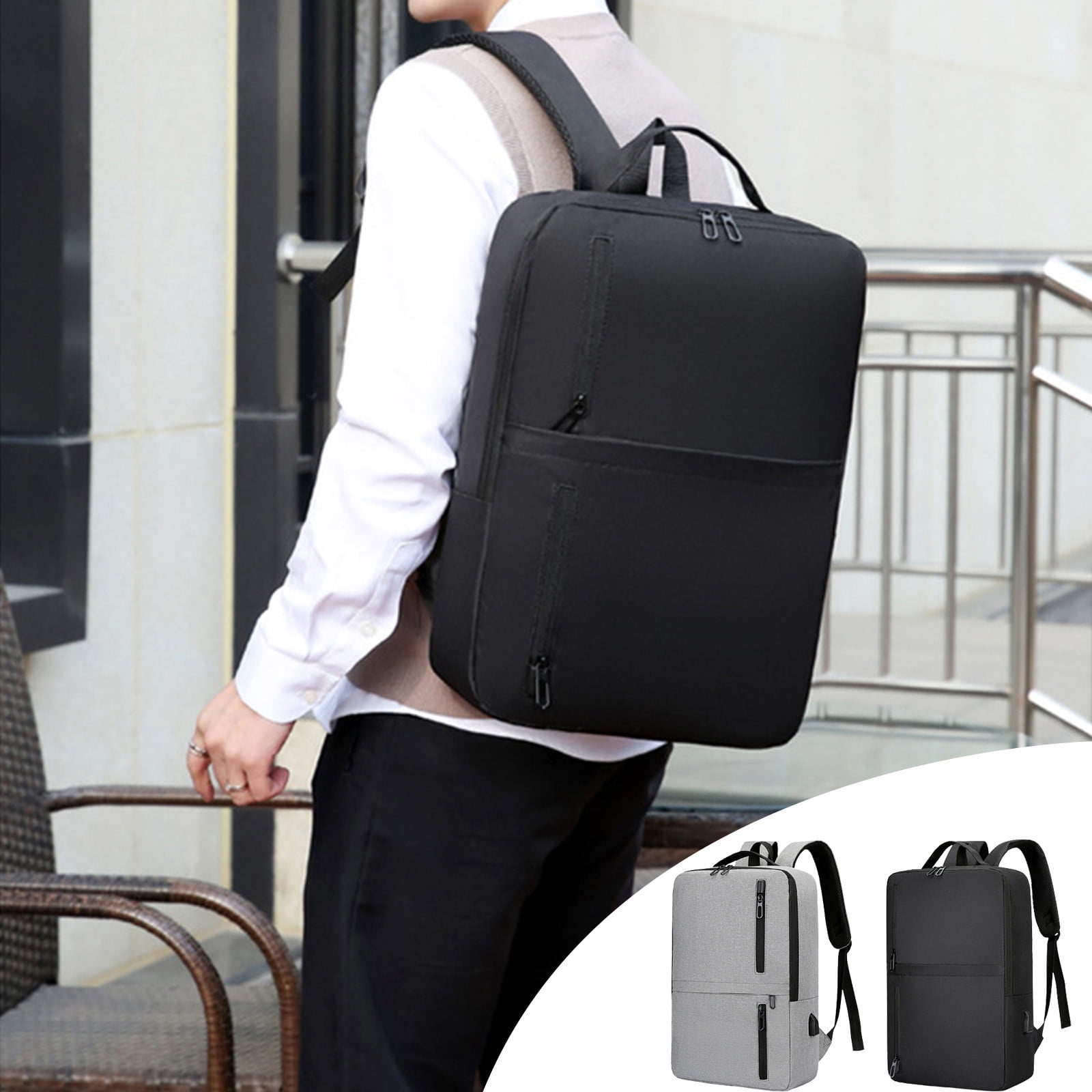 Aihimol Laptop Backpack 15 Inch Large Travel Backpack For Men Women ...