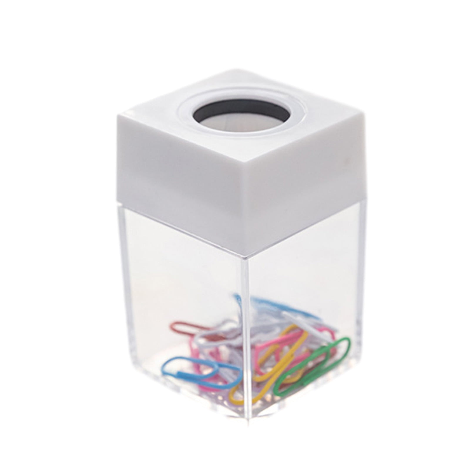 Aihimol Macaron Color Originalit Magnetic Paper Clip Storage Bucket ...