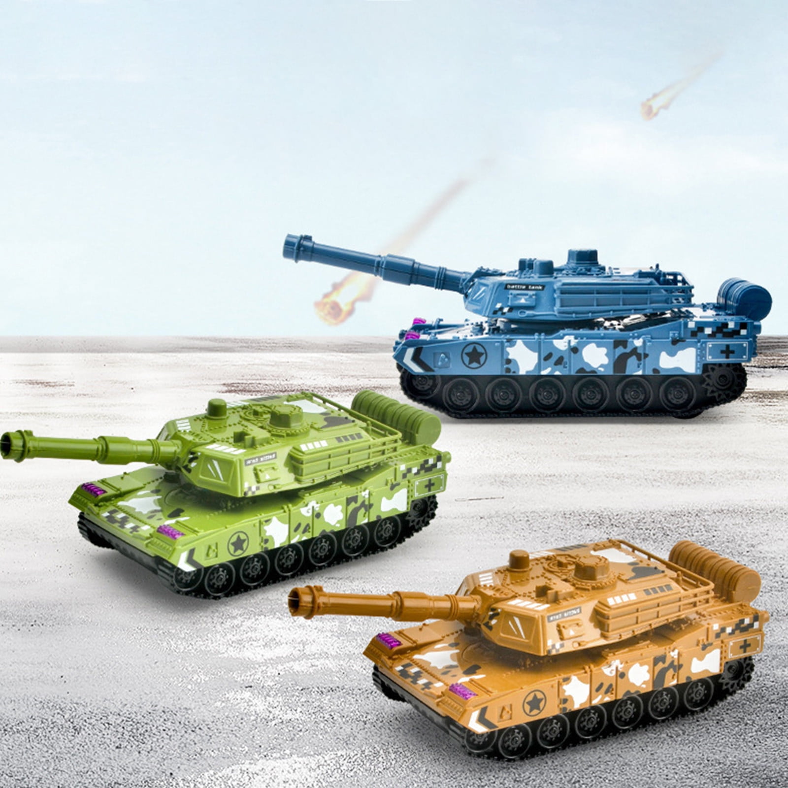 Aihimol Military Tank, Truck Toy Push Kids, Play Car, Great Gift For ...