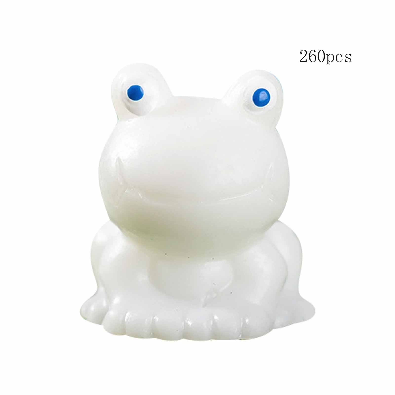 Aihimol Mini Frogs Ornament - Resin Mini Multicolor Frogs Figurines ...