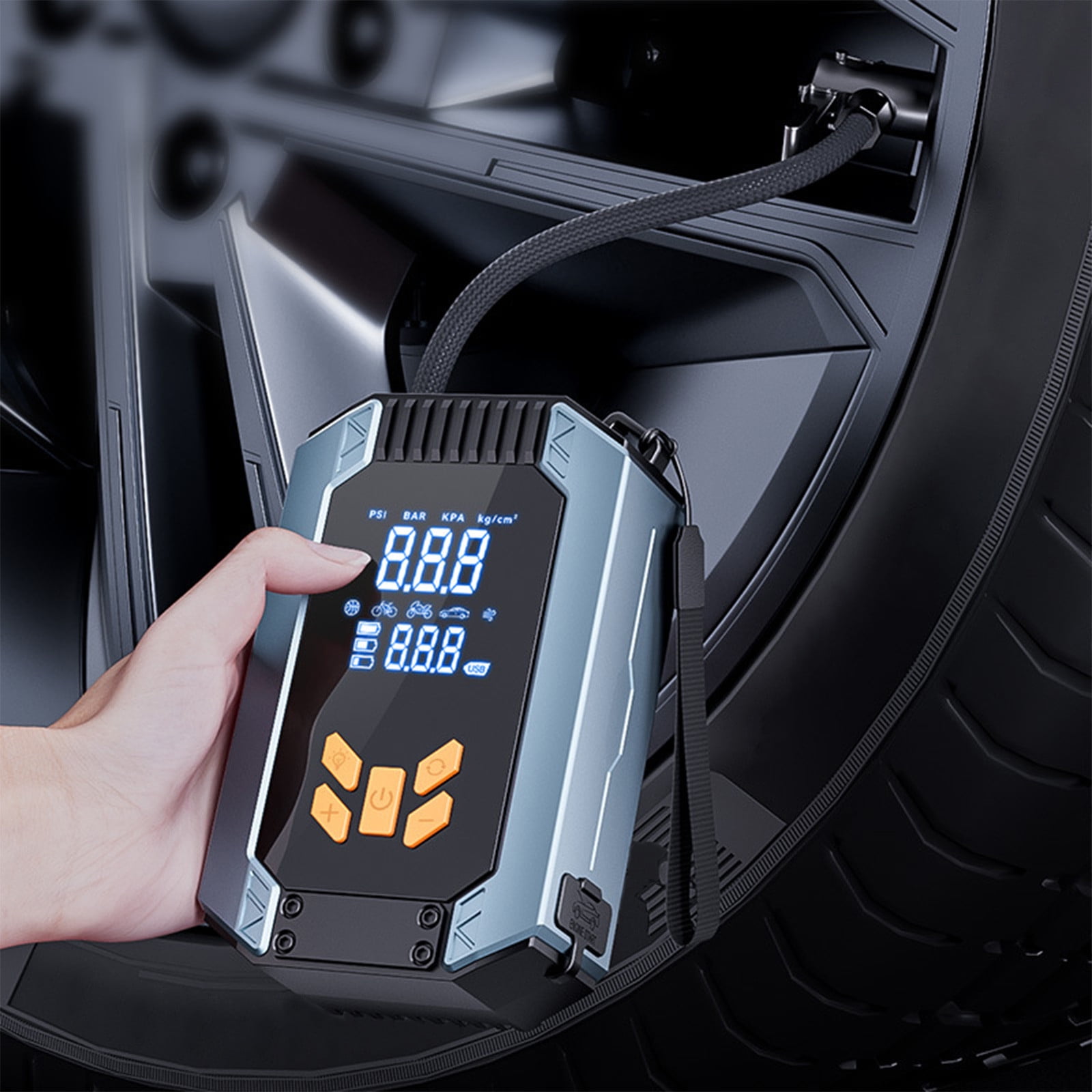 Aihimol Multifunctional Vehicle Wireless Fast Inflator Pump Home ...