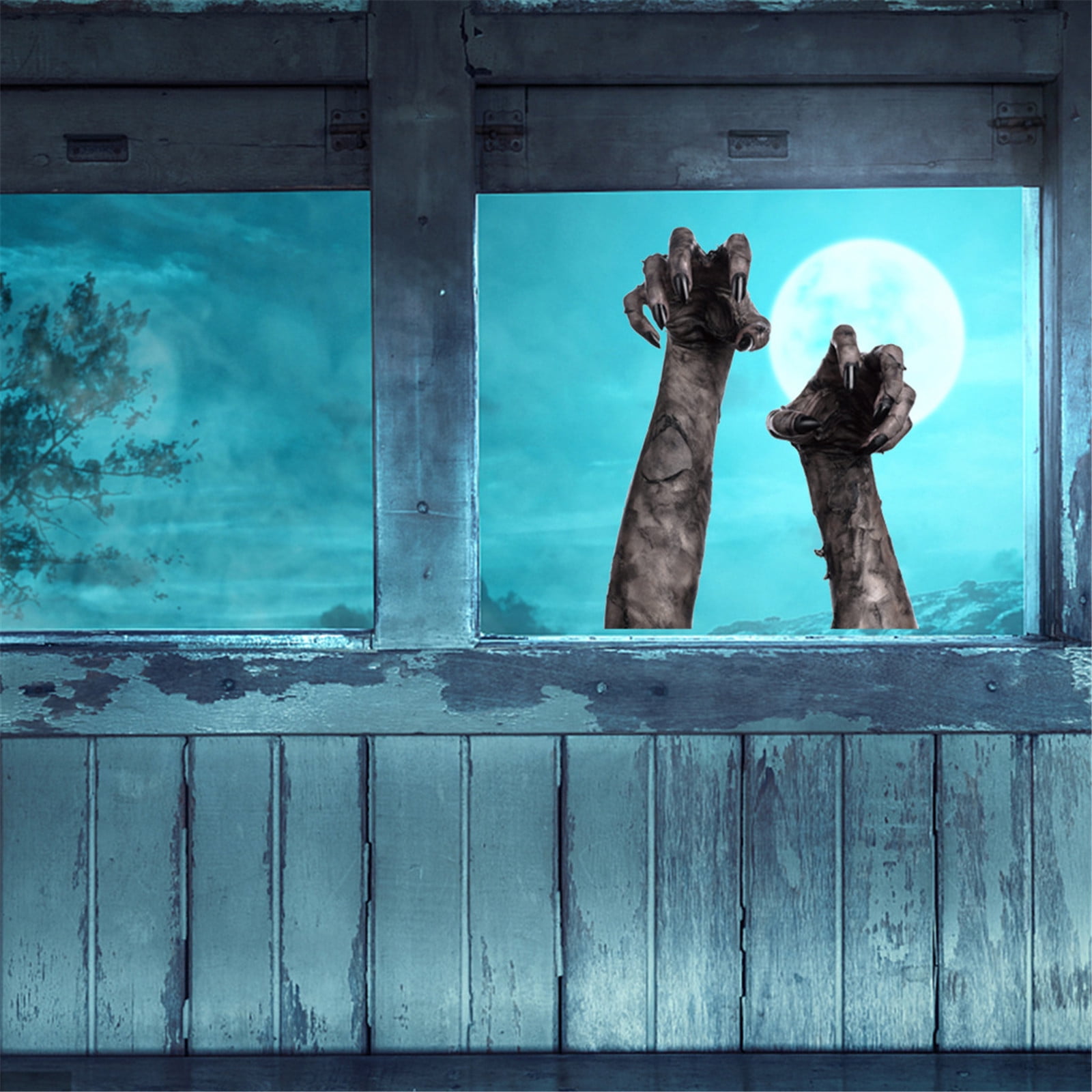 Aihimol New Halloween Devil's Talons Ghost Claw Wall Stickers Devil's ...