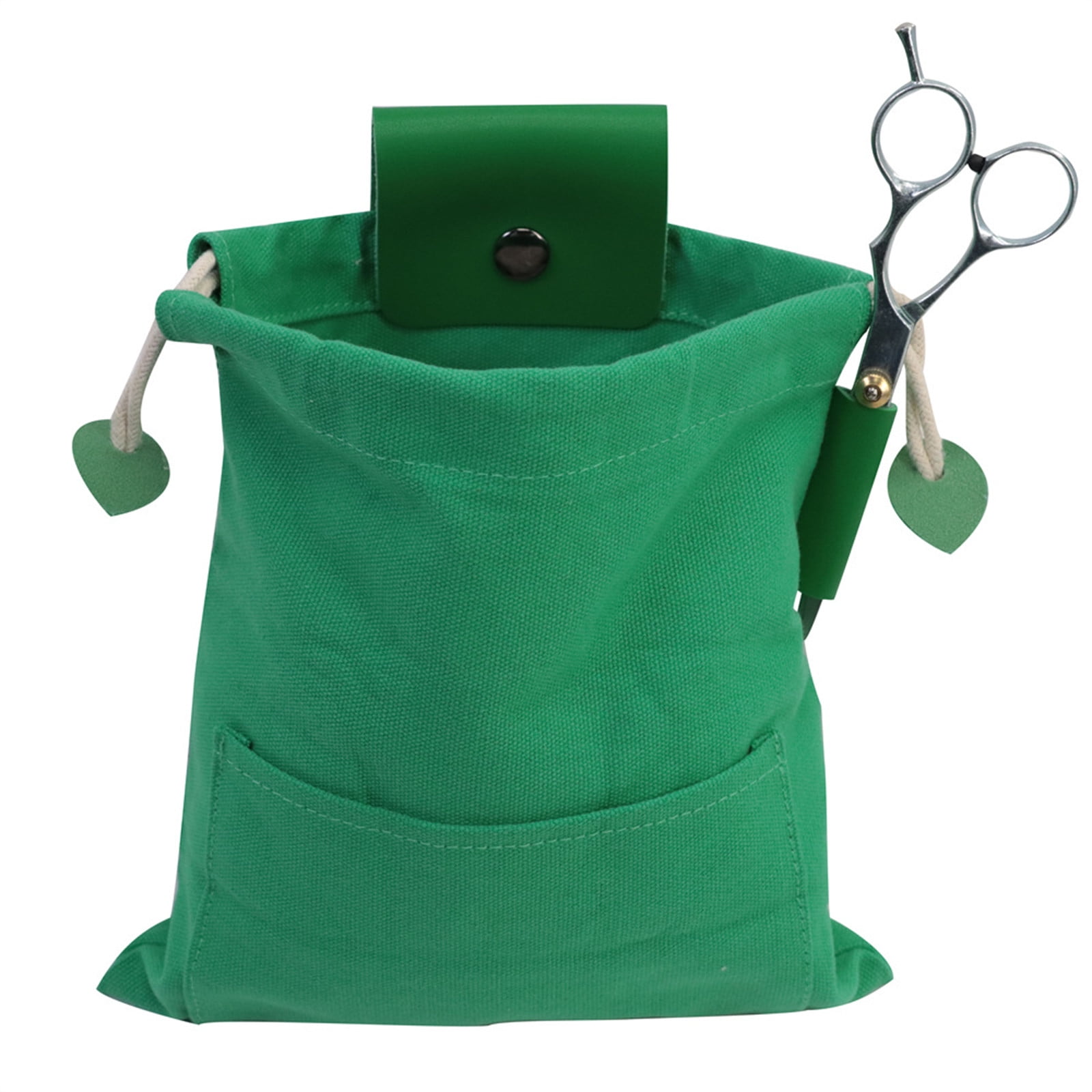 Aihimol Outdoor Foraging Bag Leather Waxed Canvas Foraging Pouch ...