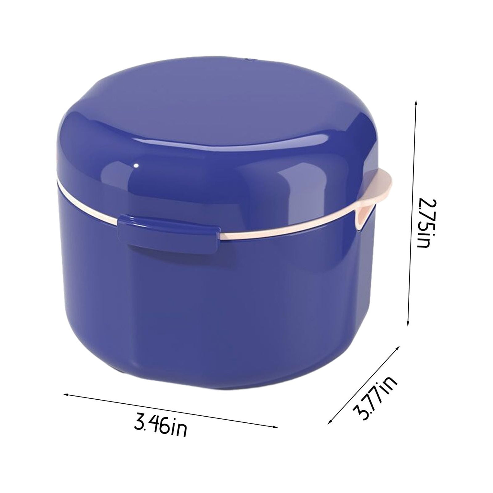 Aihimol Retainer Case,Double-layer Braces Storage Box - Braces Box ...