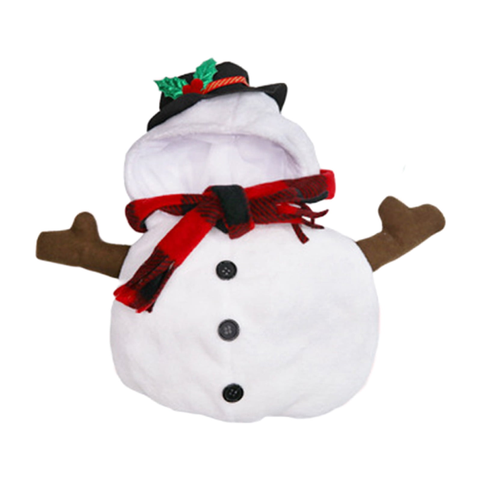 Aihimol Snowman Dog Costume Pet Dogs Costume Coat for Christmas Cosplay ...