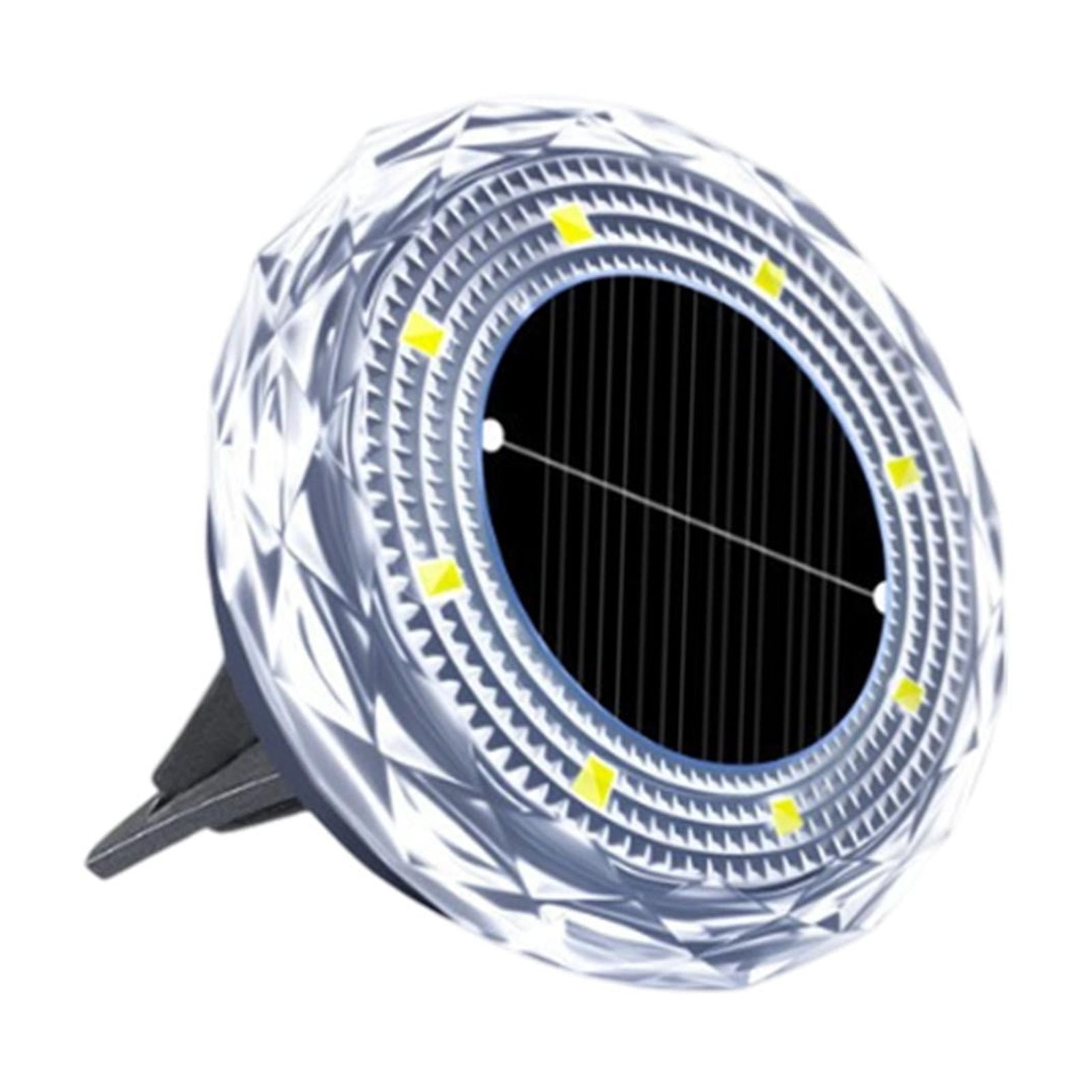 Aihimol Solar Ground Lights,8 LED Solar Lights Outdoor Waterproof IP65 ...