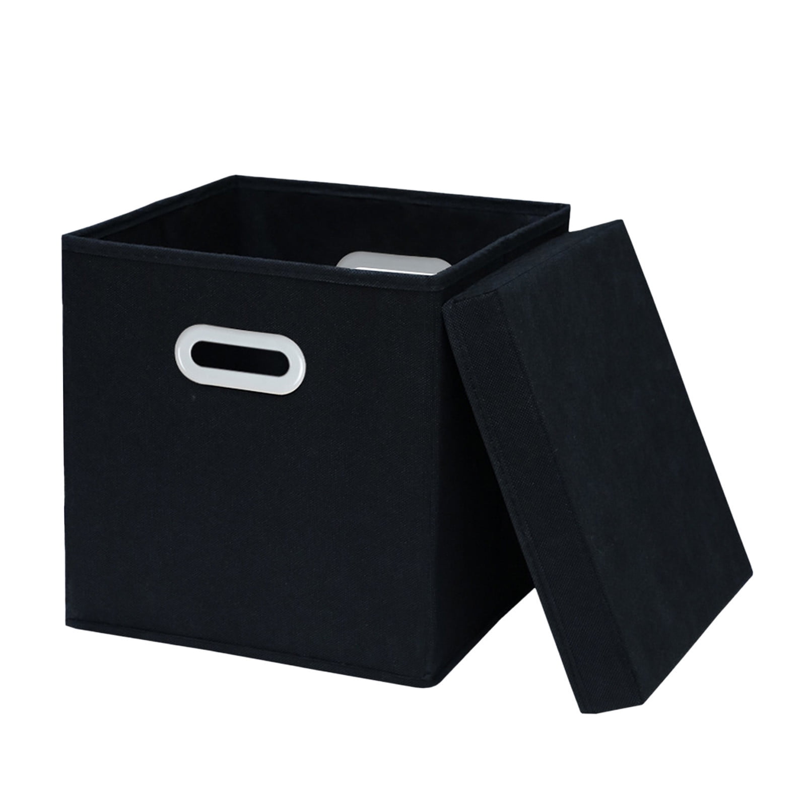 Aihimol Storage Bins Cubes, Fabric Cube Organizer with Handle, Foldable ...