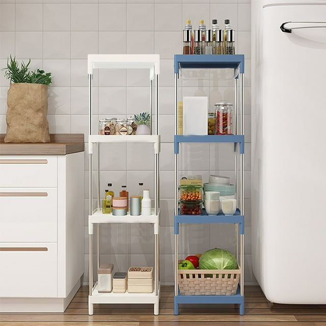 Aihimol Storage Cart For Laundry Room Organization, 4 Tier Shelving ...