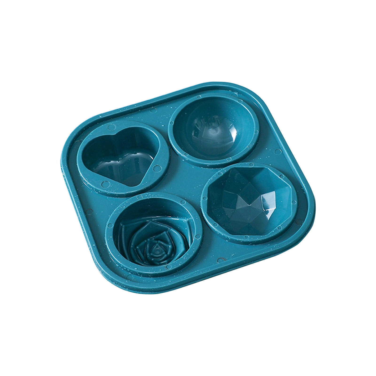 Aihimol Summer Rose Ice Ball Shape Ice Tray Round Ice Ball Refrigerator ...