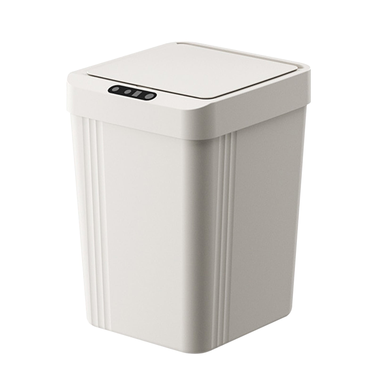 Aihimol 3.4 Gallon Touchless Acrylonitrile Butadiene Styrene Trash Can ...