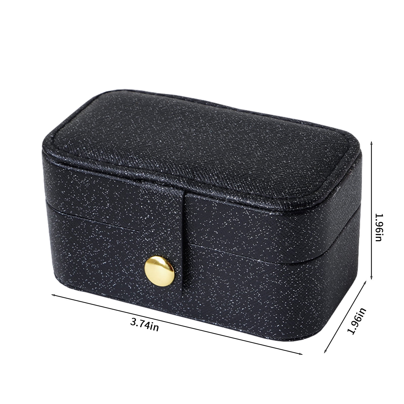 Aihimol Travel Jewelry Case Jewelry Travel Organizer Mini Jewelry Box ...