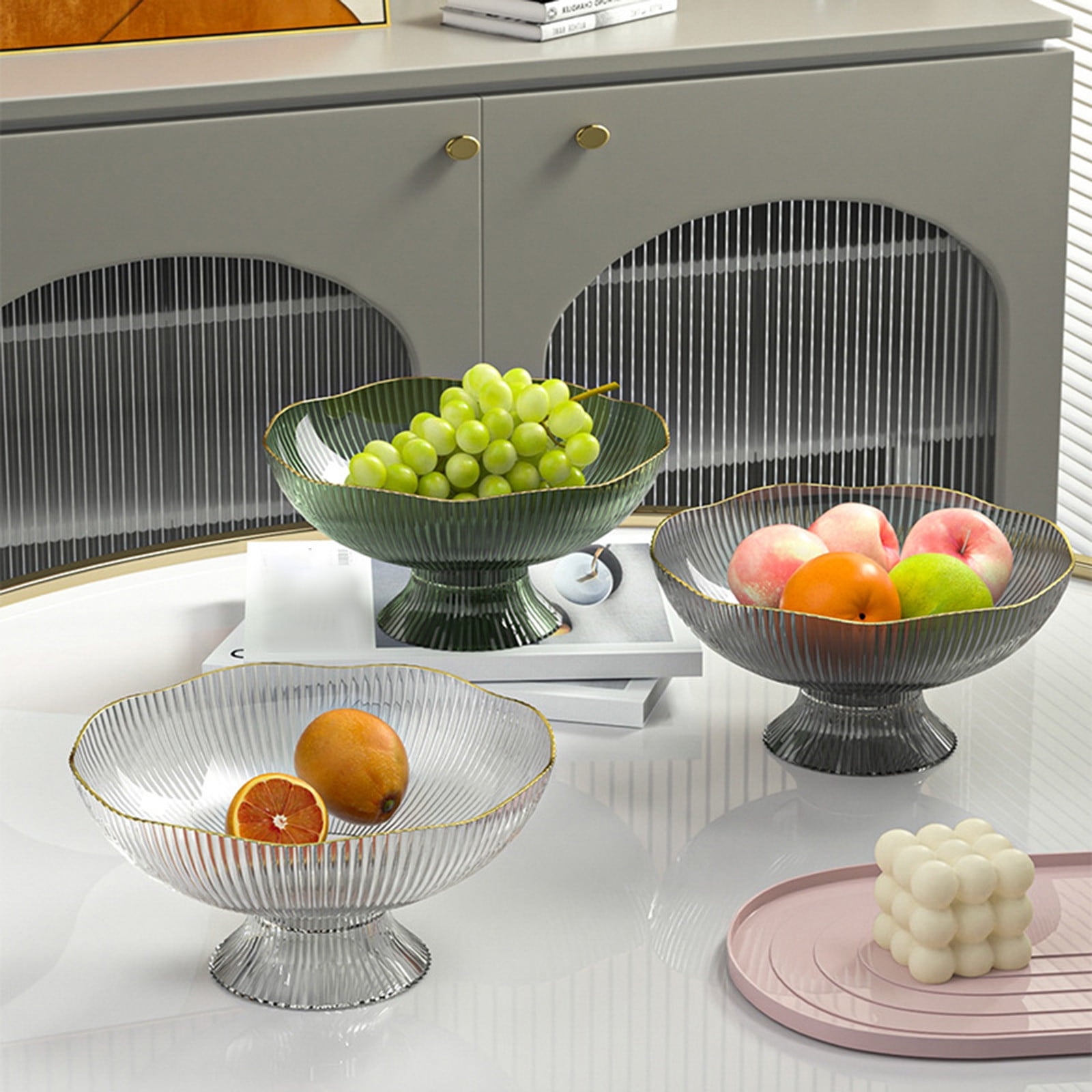 Aihimol Vegetable Tray Vegetable Plastic Filter Vegetable Basket Footed ...