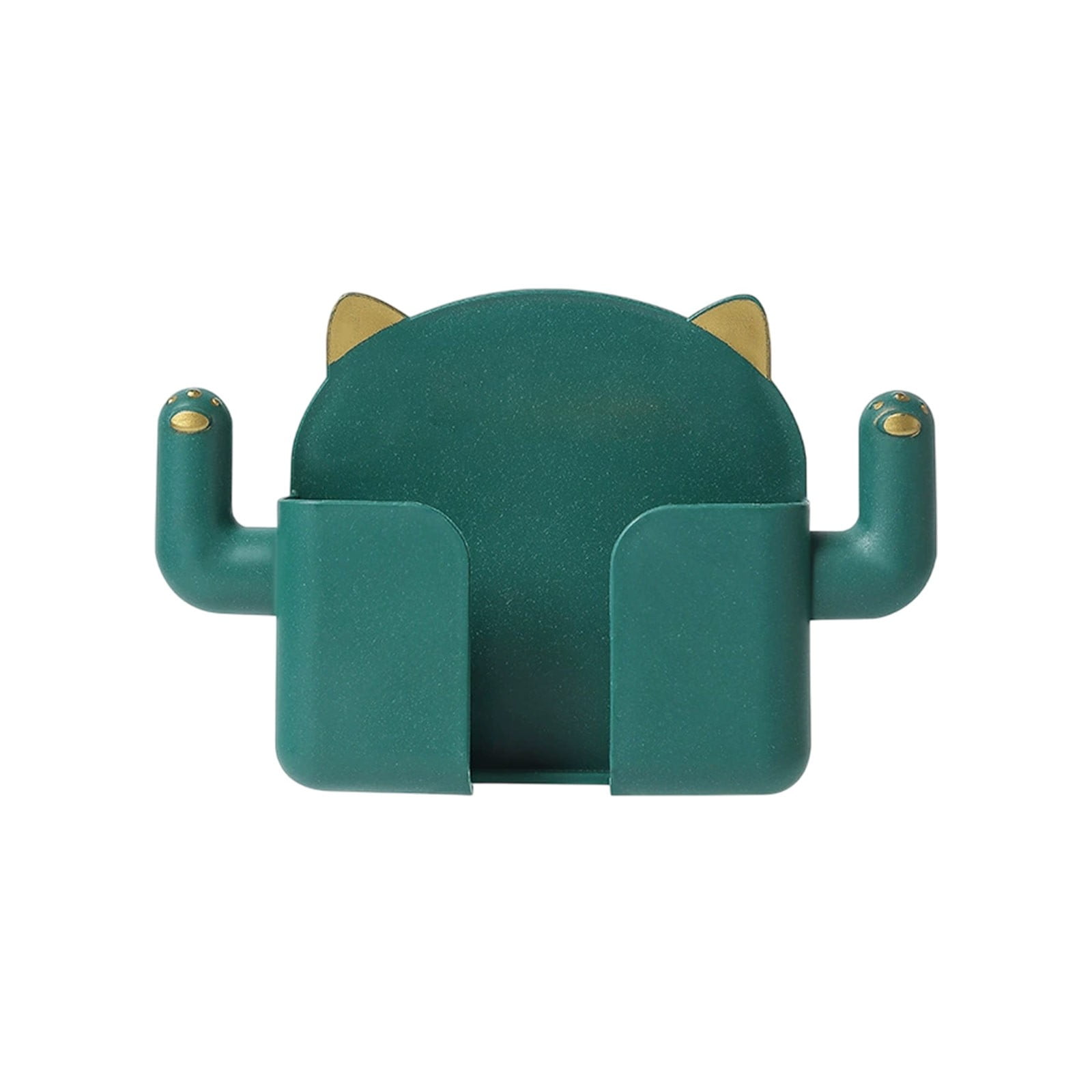 Aihimol Wall Mount Phone Holder Self-Adhesive Storage Organizer Box ...