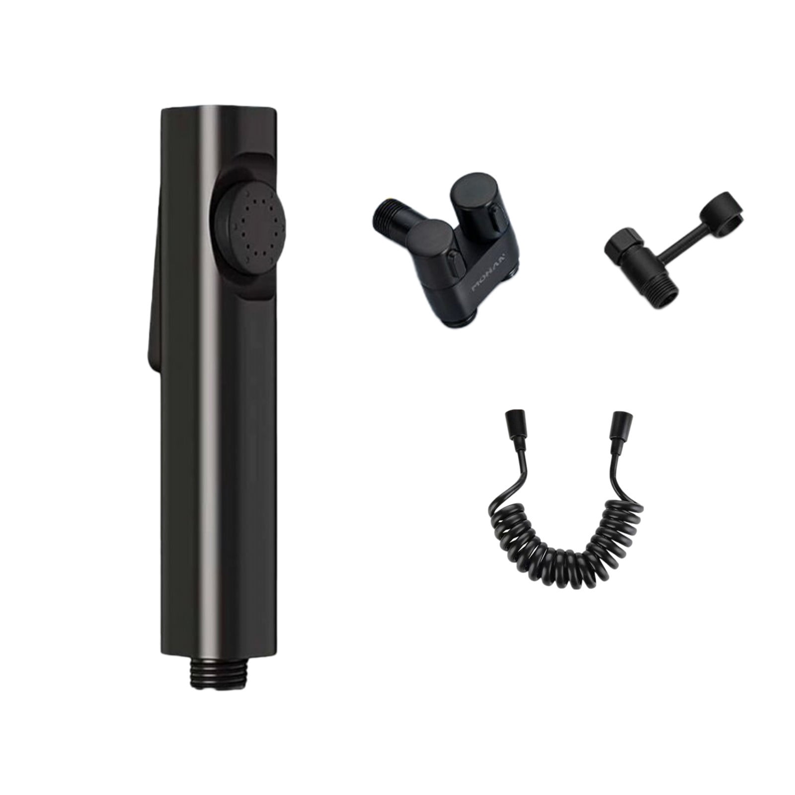 Aihimol toilet Spray Set Companion one inlet Two Outlet Twin Angle ...