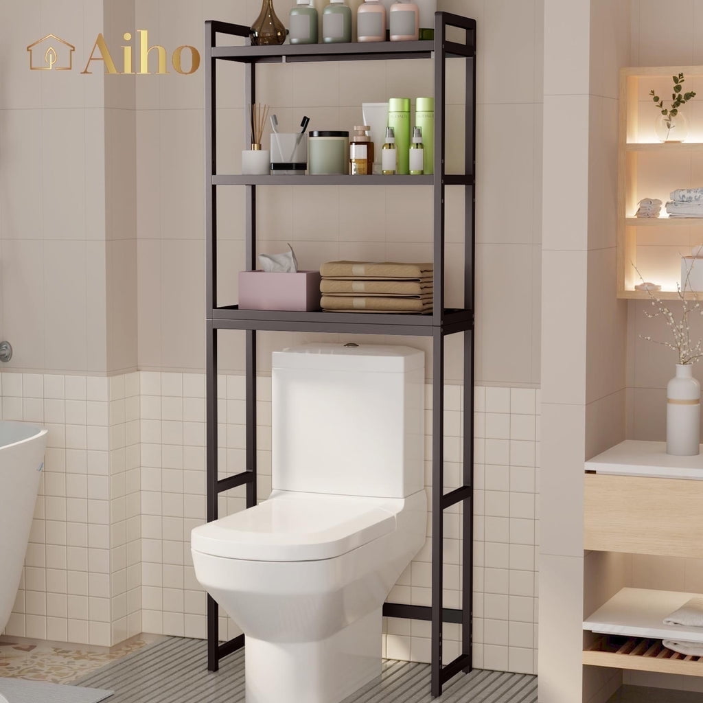Aiho 3-Shelf Over the Toilet Space Saver，Over the Toliet Storage ...
