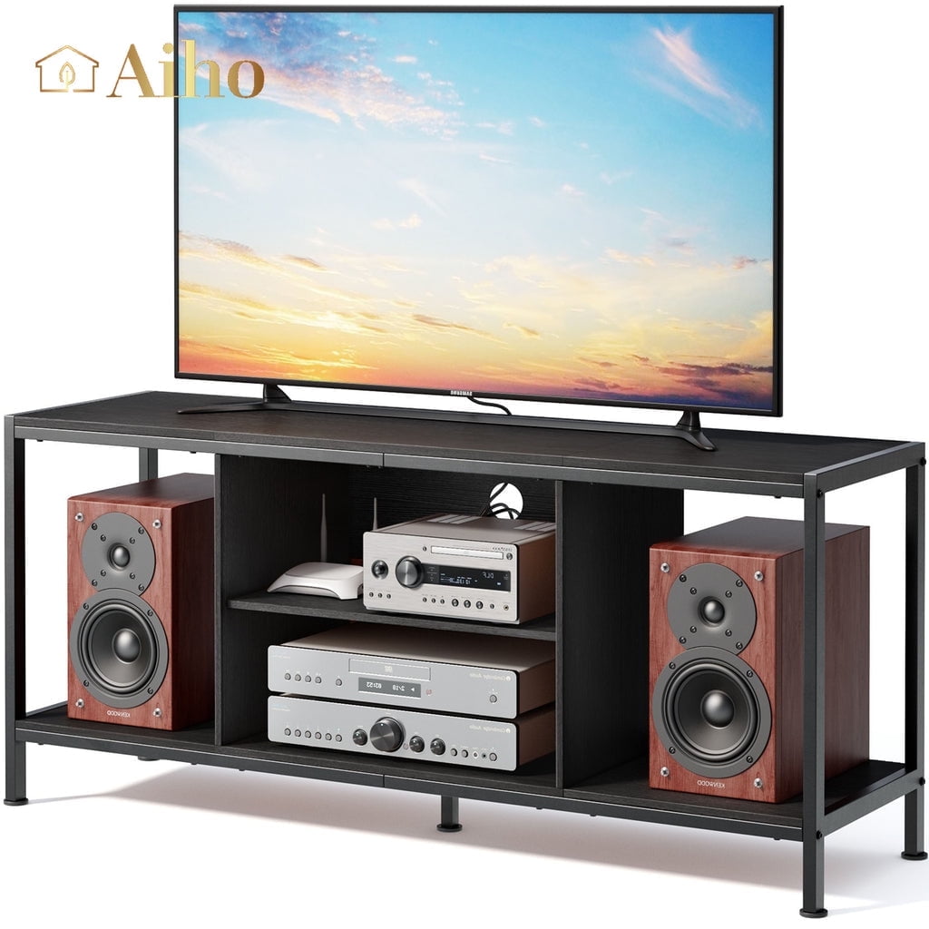 Aiho 55 "L TV Stand for TVs up to 65", 65 inch TV Stand with Storage ...