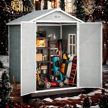 Superior Duramax 6x6 StoreMate Plus Vinyl Shed w/ Floor for Storage ...