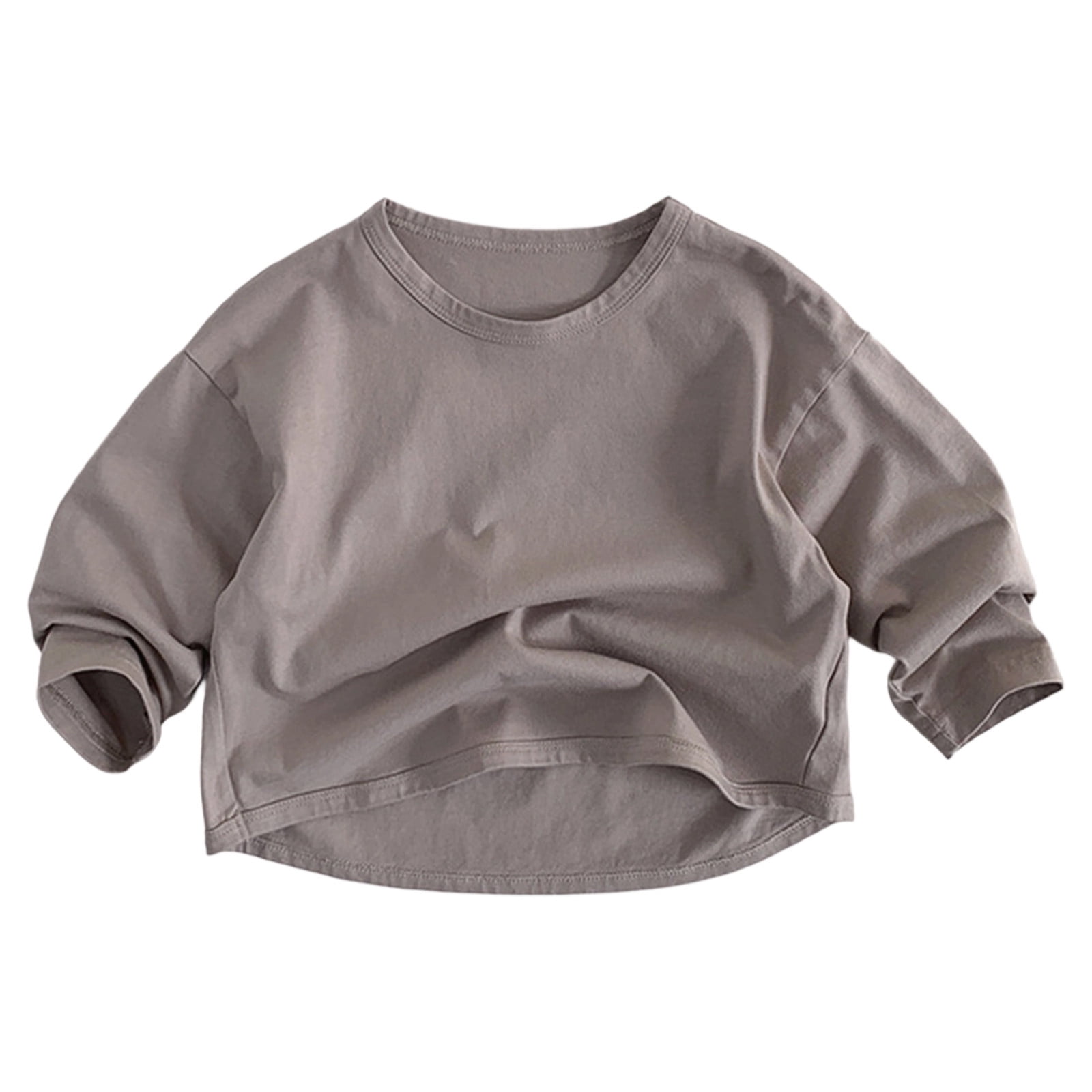 Aihuaihua Boys Tops Casual T-Shirts for Spring Summer Stylish Crew Neck ...