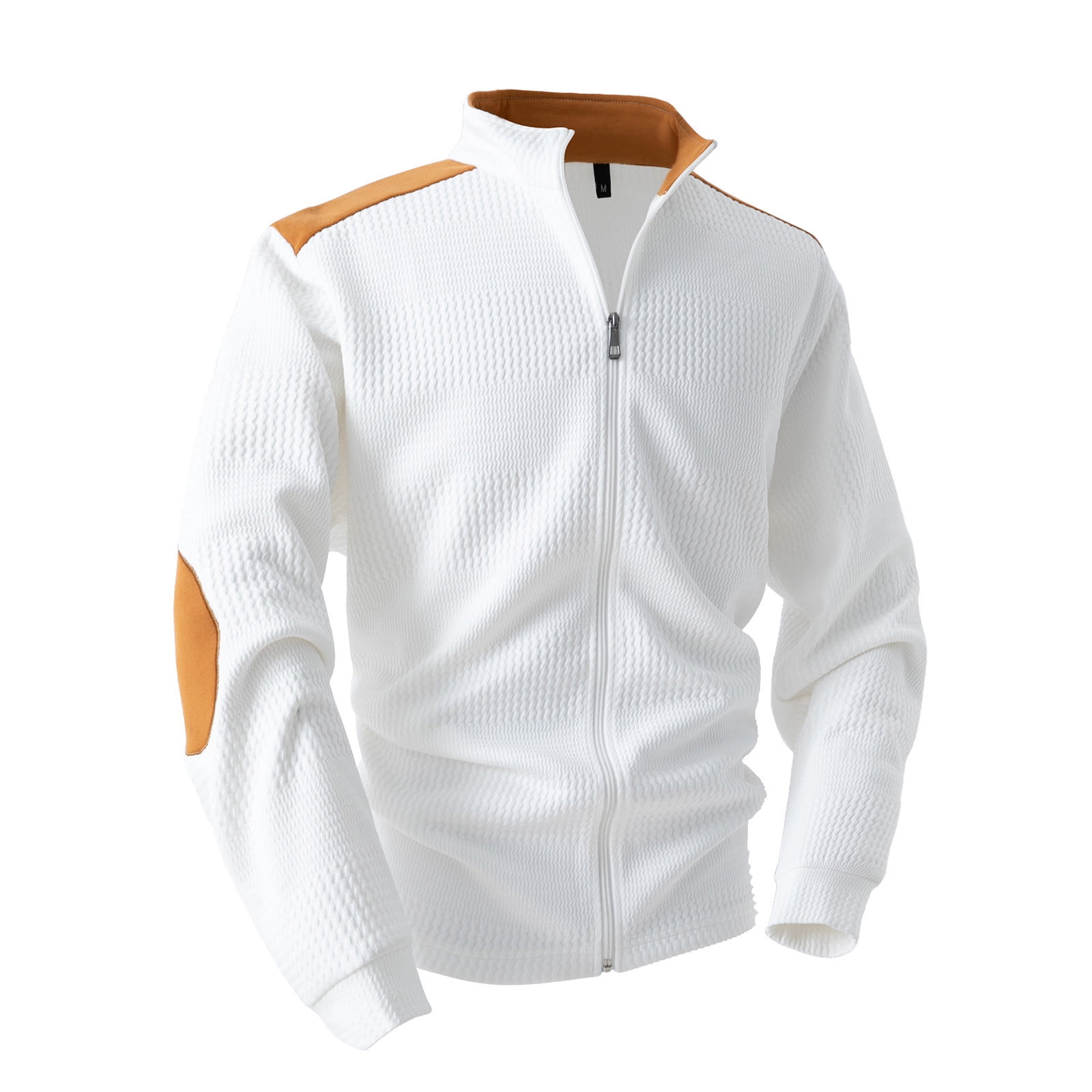 Aihuaihua Full Zip Jacket for Men Casual Knit Sweater Cardigan Long ...