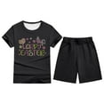 Aihuaihua Girls Summer Outfits 4t Graphic Print T Shirt Top and Shorts ...