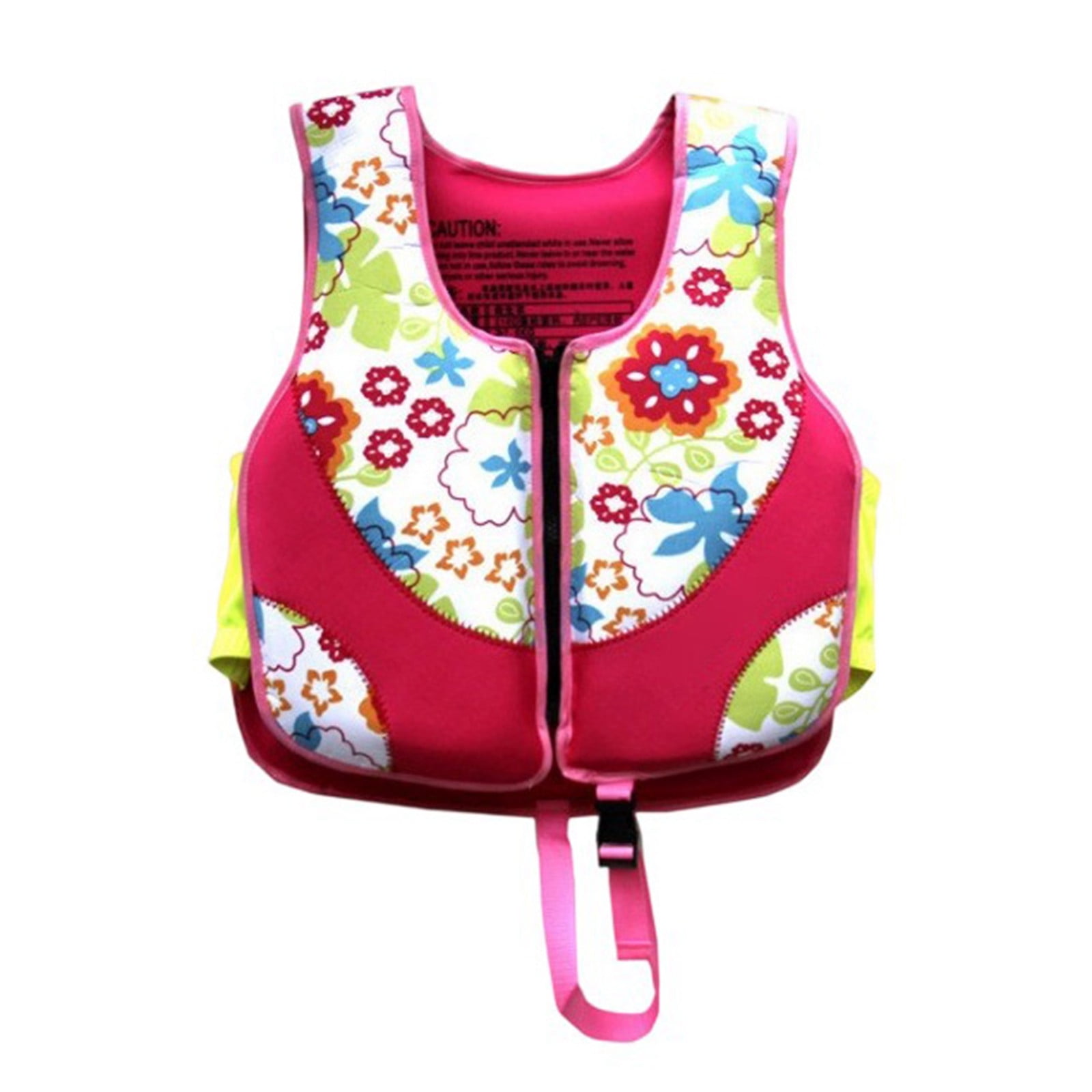 Aihuaihua Girls Swim Vest for Kids 5-9 Years Adjustable Flotation ...