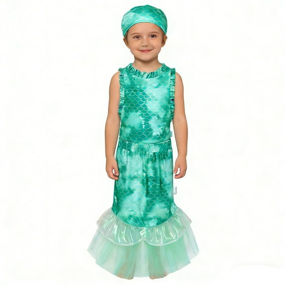 Aihuaihua Girls Swimsuit Set Cute Sleeveless Bikini Four Piece Outfit ...