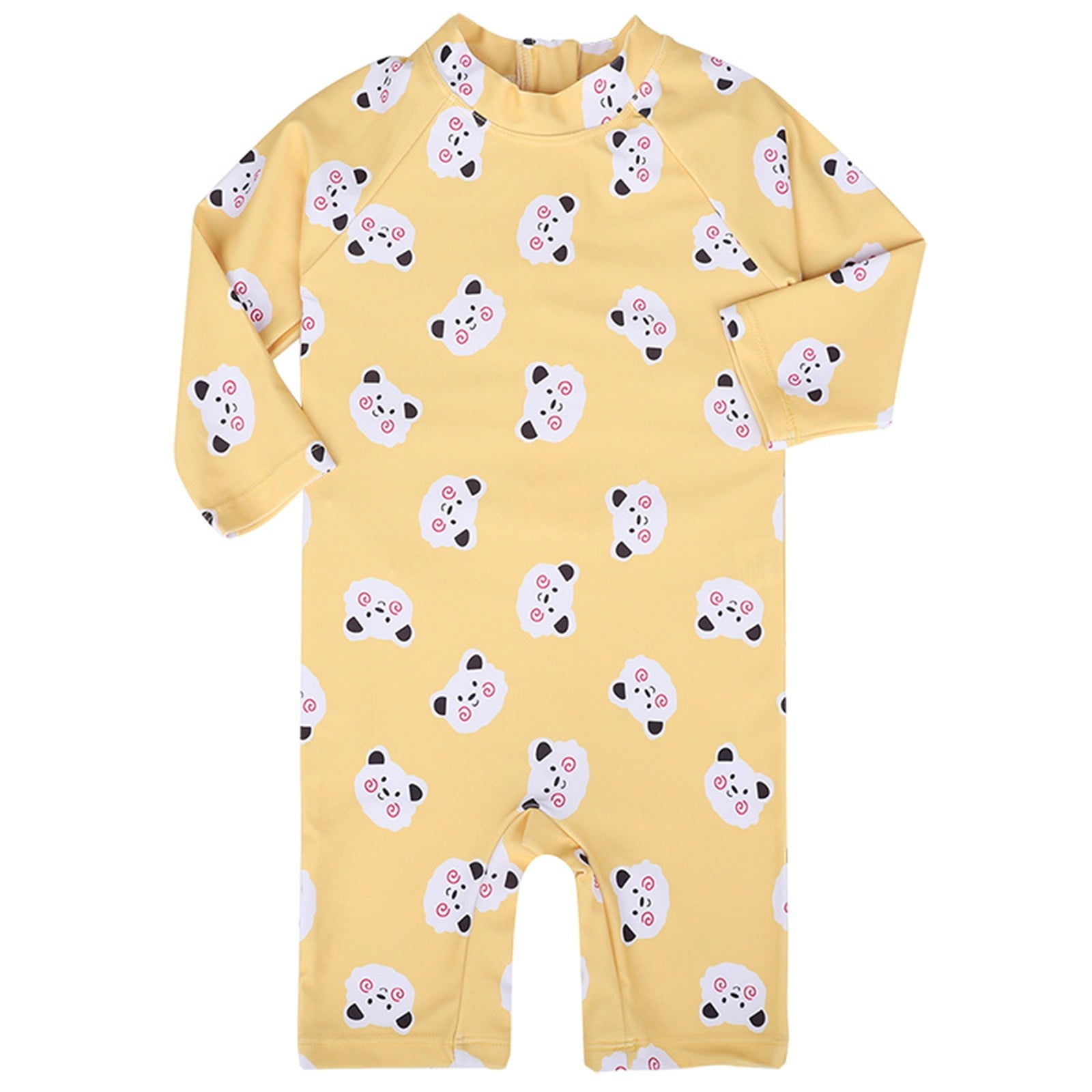 Aihuaihua Girls Swimwear Long Sleeve Rash Guard Sun Suit with Matching ...