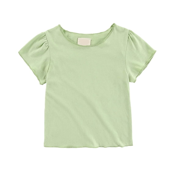 Aihuaihua Girls Toddlers' Sleeveless Cotton T Shirts，Summer Crewneck ...