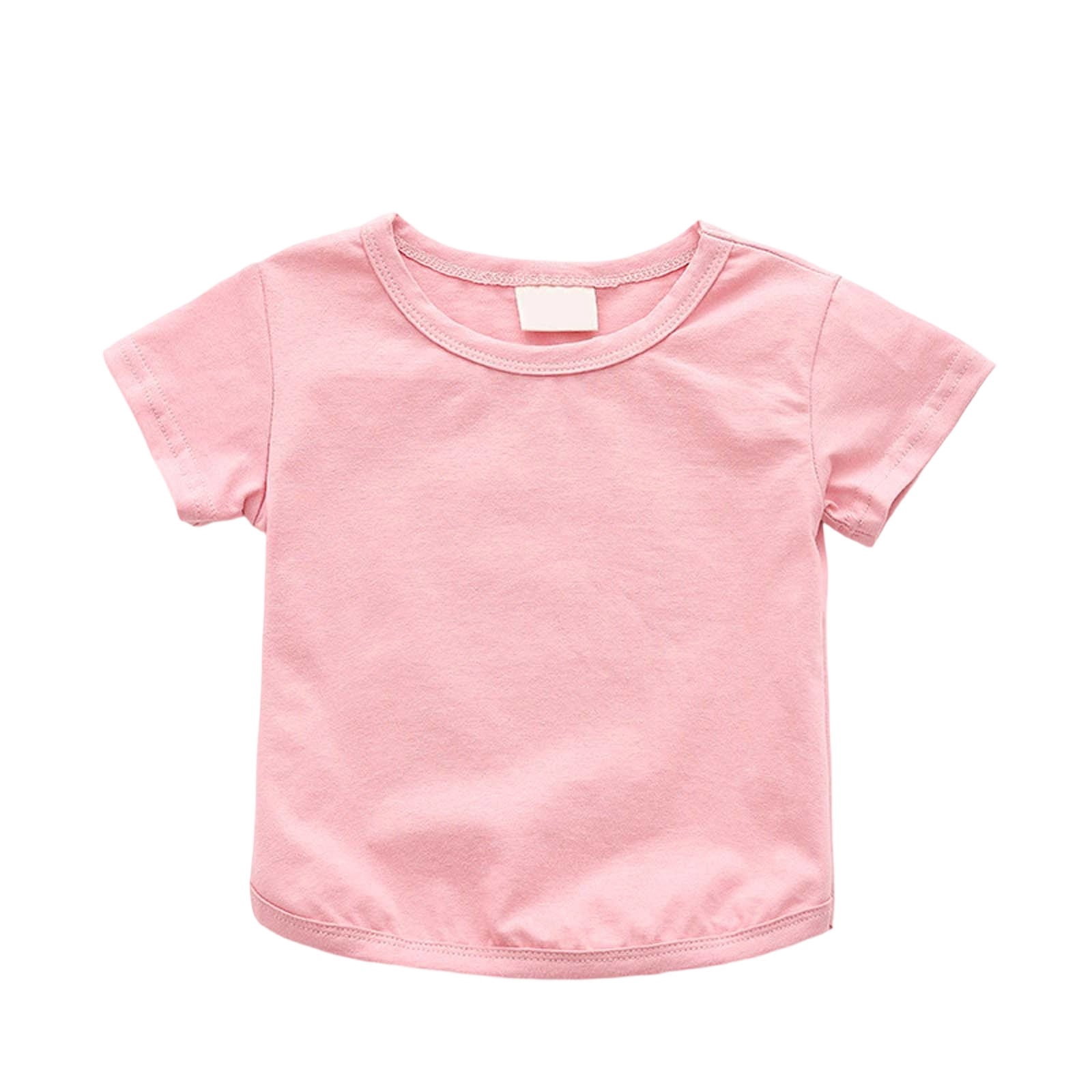 Aihuaihua Girls Toddlers' Sleeveless Cotton T Shirts，Summer Crewneck ...