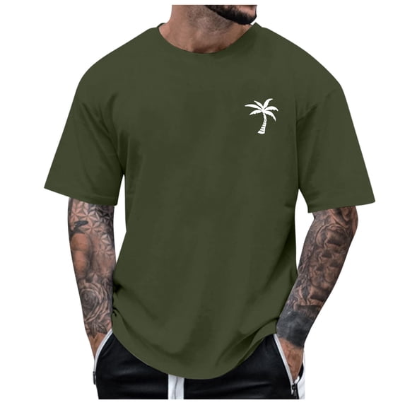 Aihuaihua Graphic Shirts for Men Summer Casual Short Sleeve Outdoor ...
