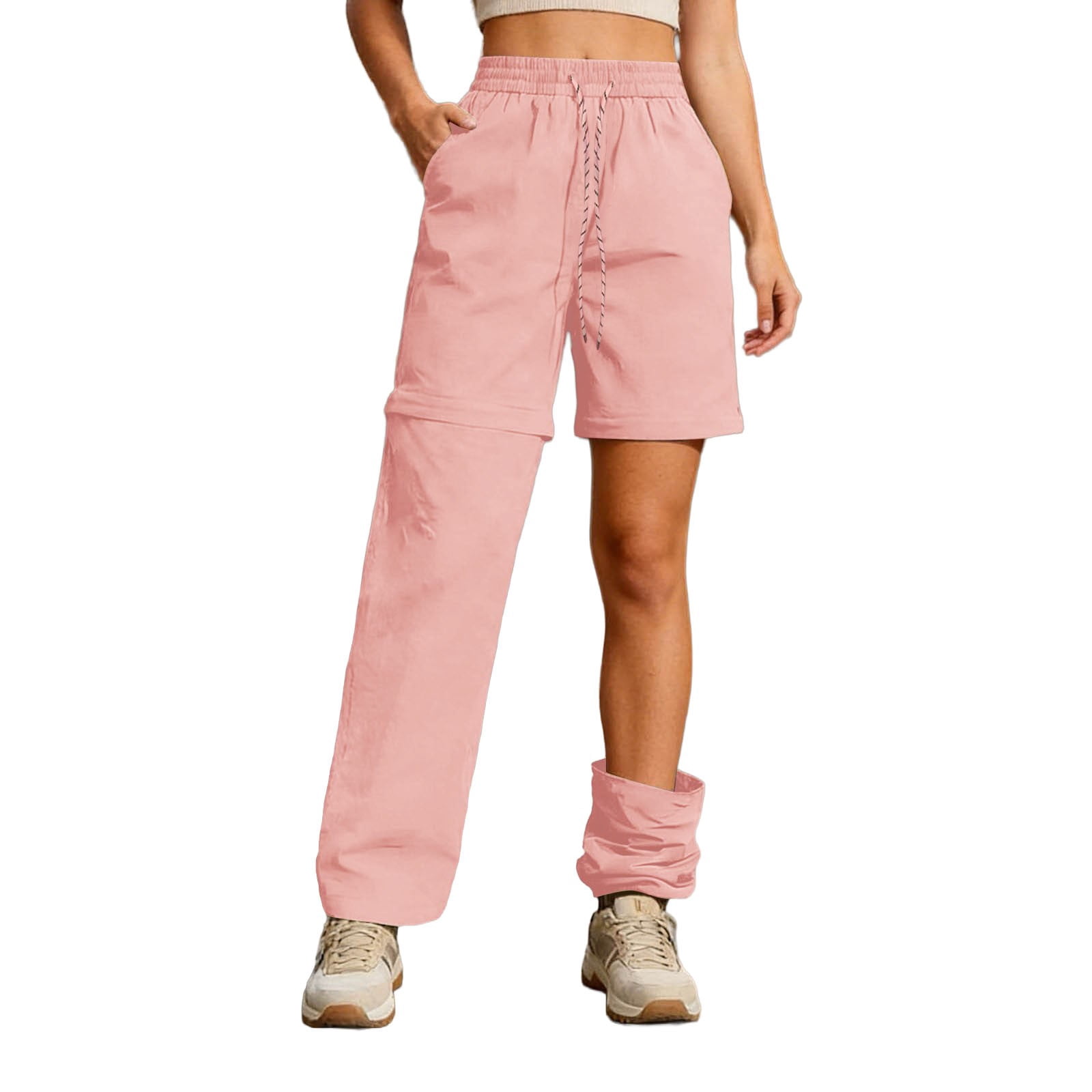 Aihuaihua Hiking Pants Women Zip Off Convertible Lightweight Waterproof ...
