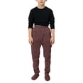 Aihuaihua Kids Footed Sweatpants Lined Athletic Footie Pants Soft ...