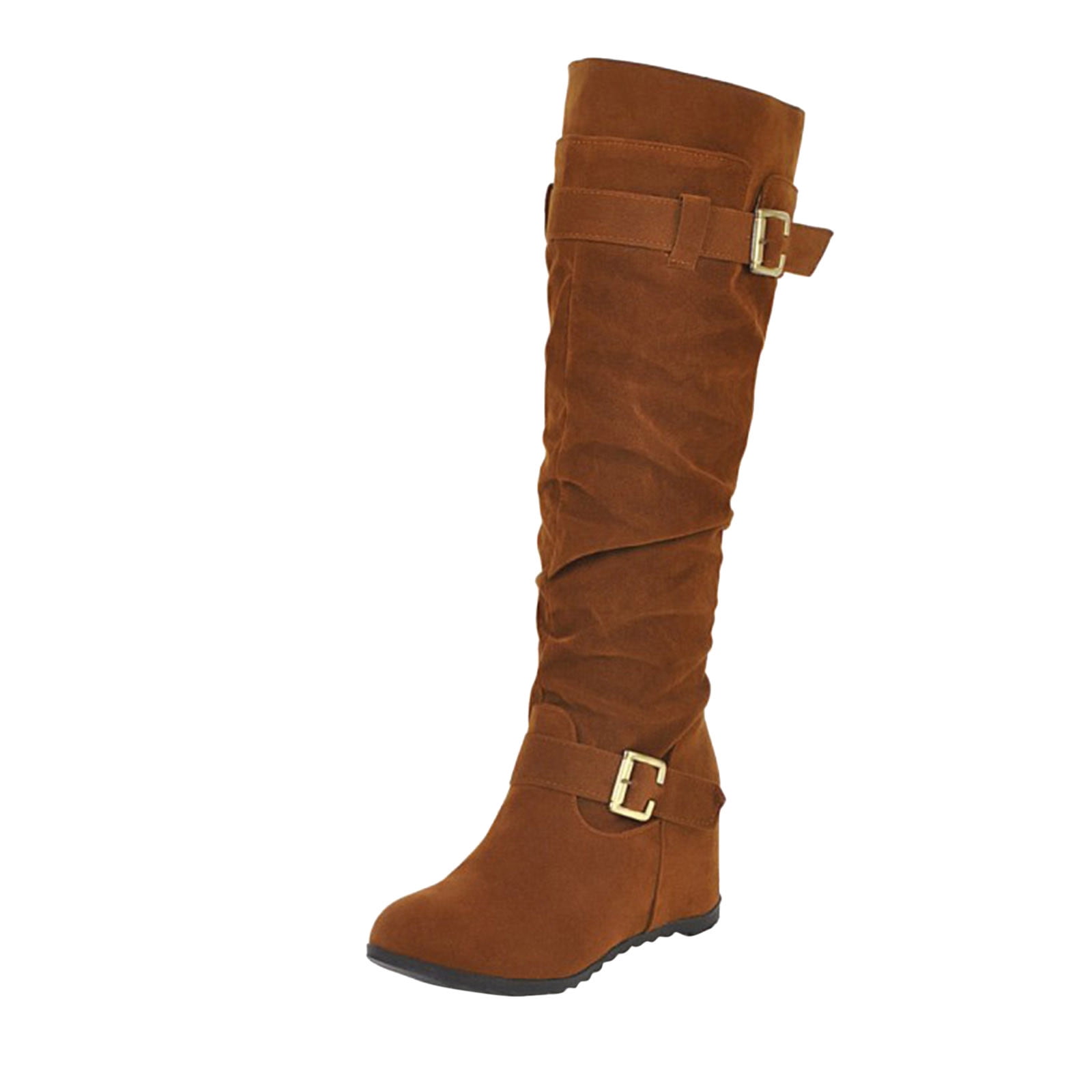 Aihuaihua Knee High Boots Women Thigh High Boots Ladies Fashion Suede ...