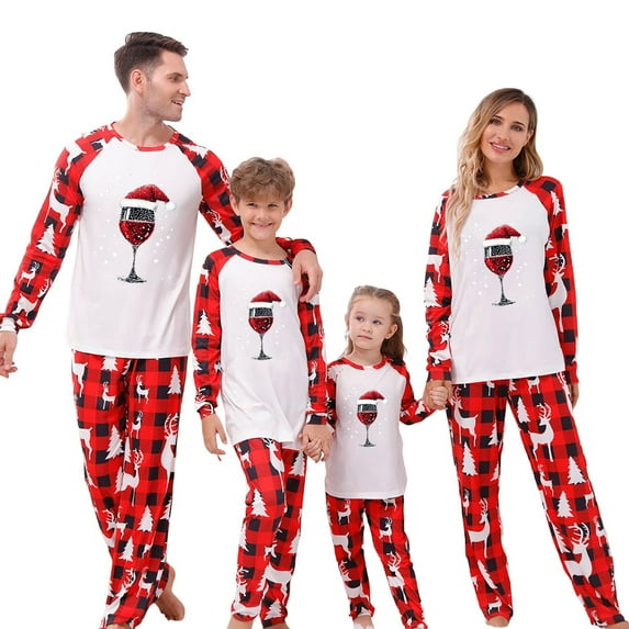 Aihuaihua Matching Christmas Pajamas for Couples Pajamas 2 Piece Pjs ...